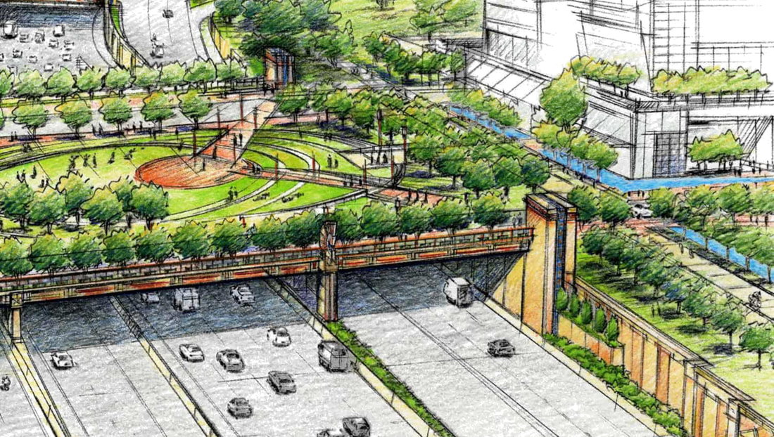 Plans for Unique El Paso Highway Deck Park Gaining Traction - Construction Reporter